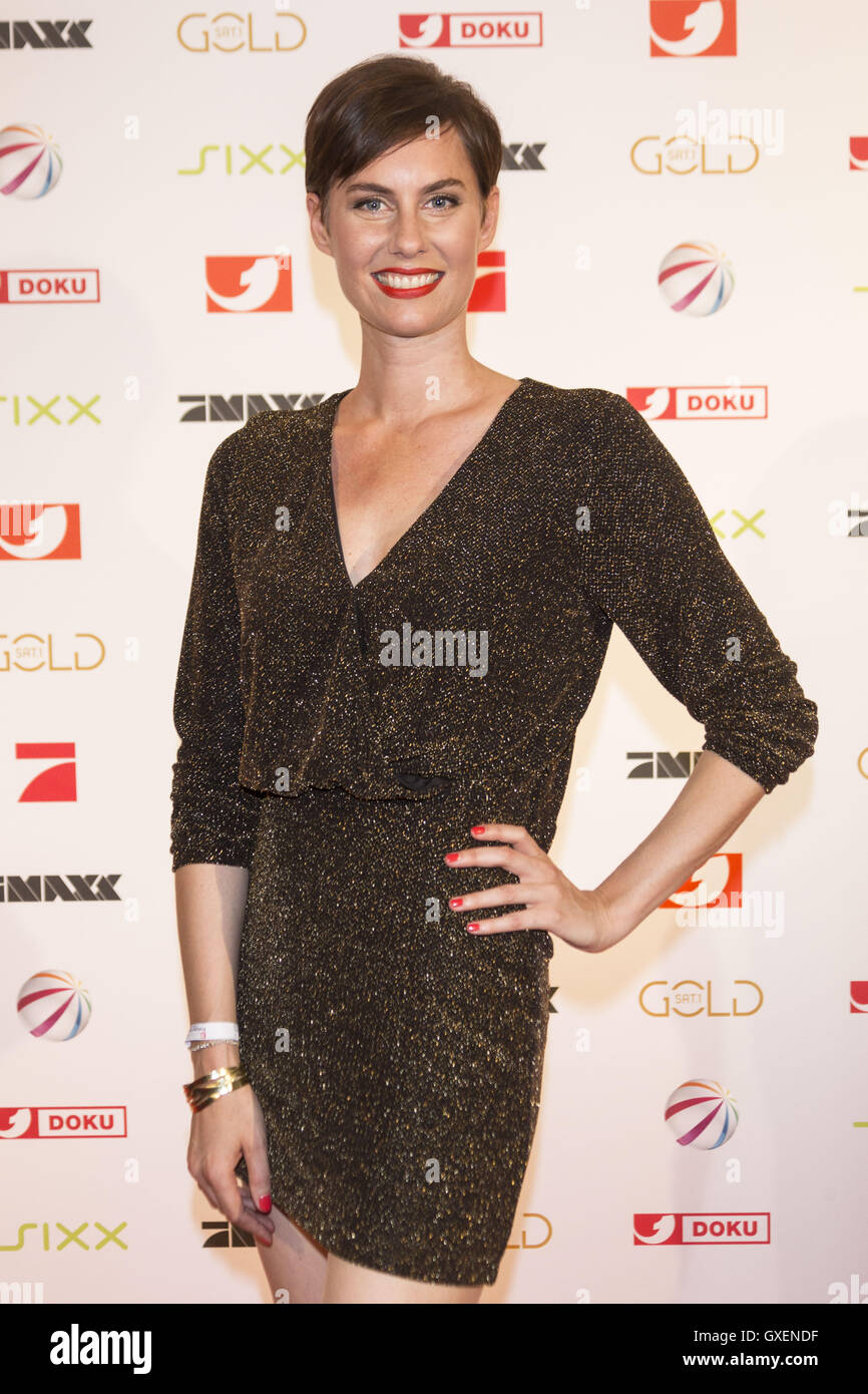 Celebrities attending the Pro 7 SAT 1 press conference at Cinemaxx ...