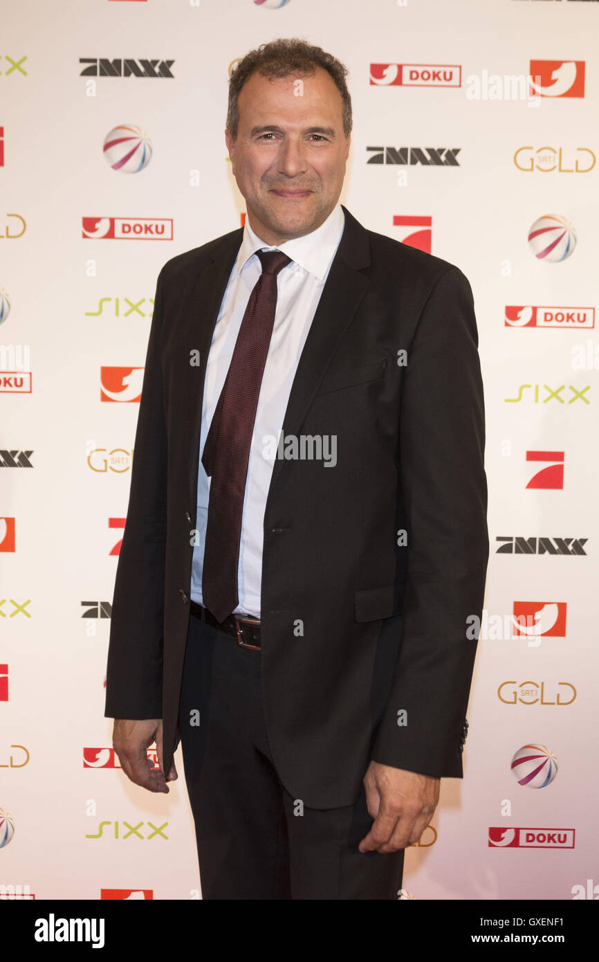 Celebrities attending the Pro 7 SAT 1 press conference at Cinemaxx ...