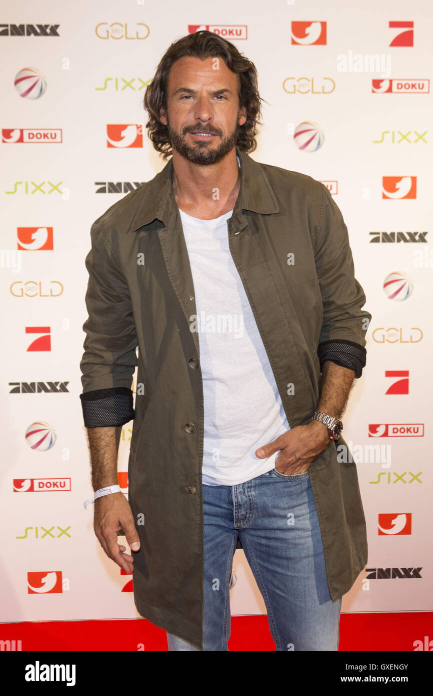 Celebrities attending the Pro 7 SAT 1 press conference at Cinemaxx ...