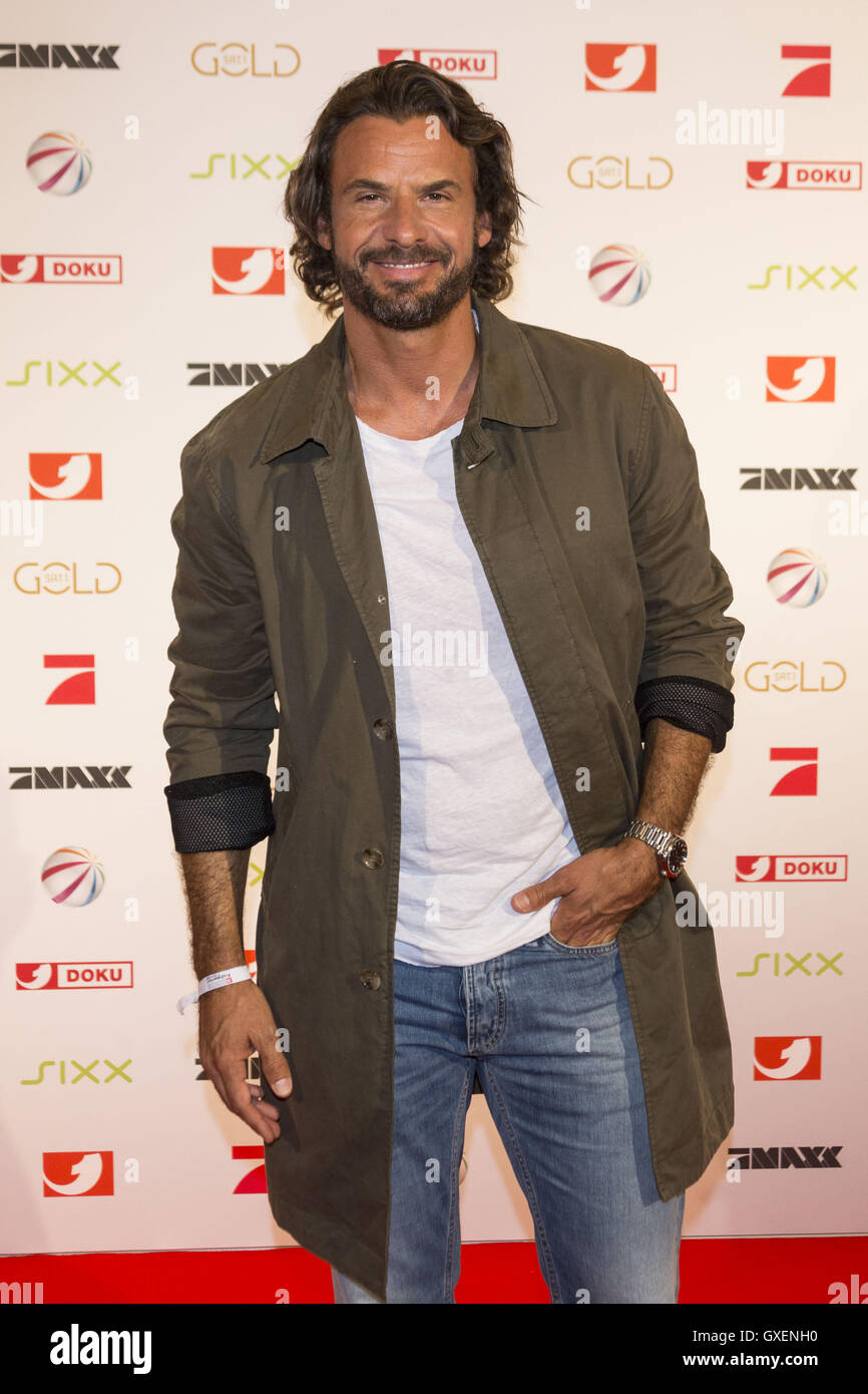 Celebrities attending the Pro 7 SAT 1 press conference at Cinemaxx ...