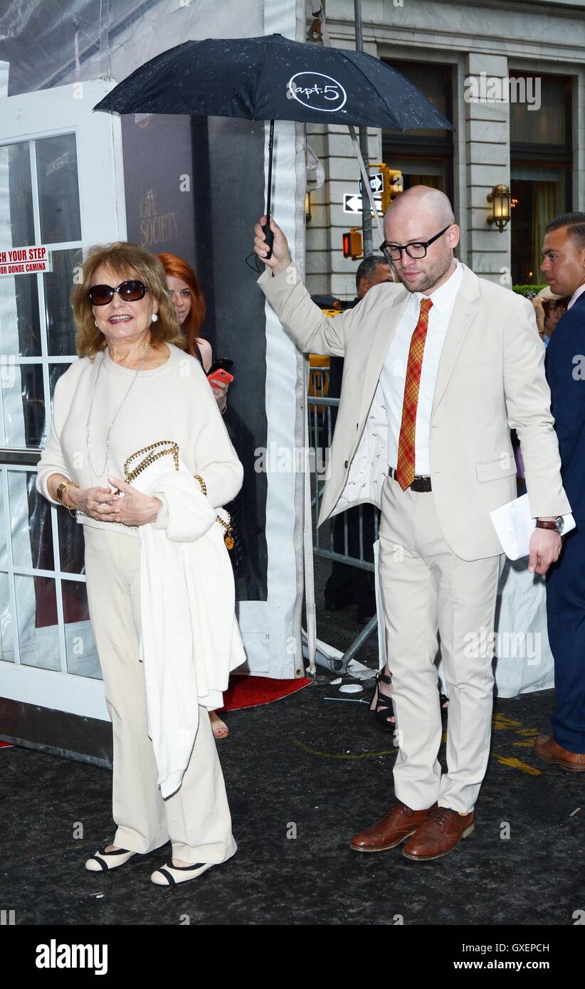 New York premiere of 'Cafe Society' - Arrivals Featuring: Barbara ...