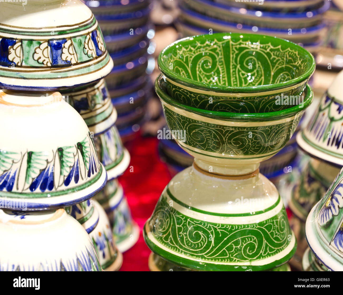 Traditional ceramic bowls hi-res stock photography and images - Alamy