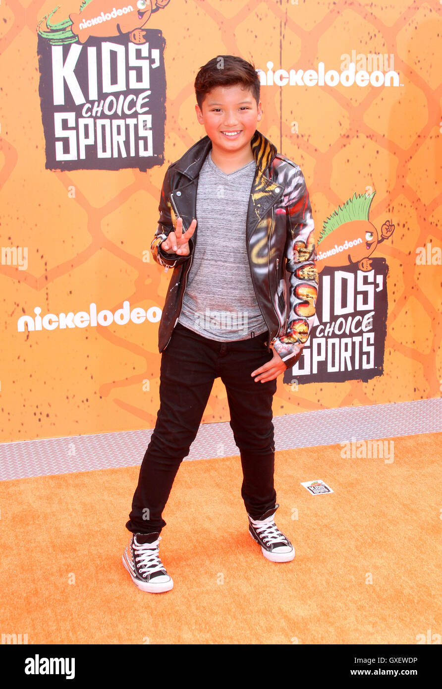 Nickelodeon’s Kids’s Choice Sports 2016 held at UCLA’s Pauley Pavilion ...