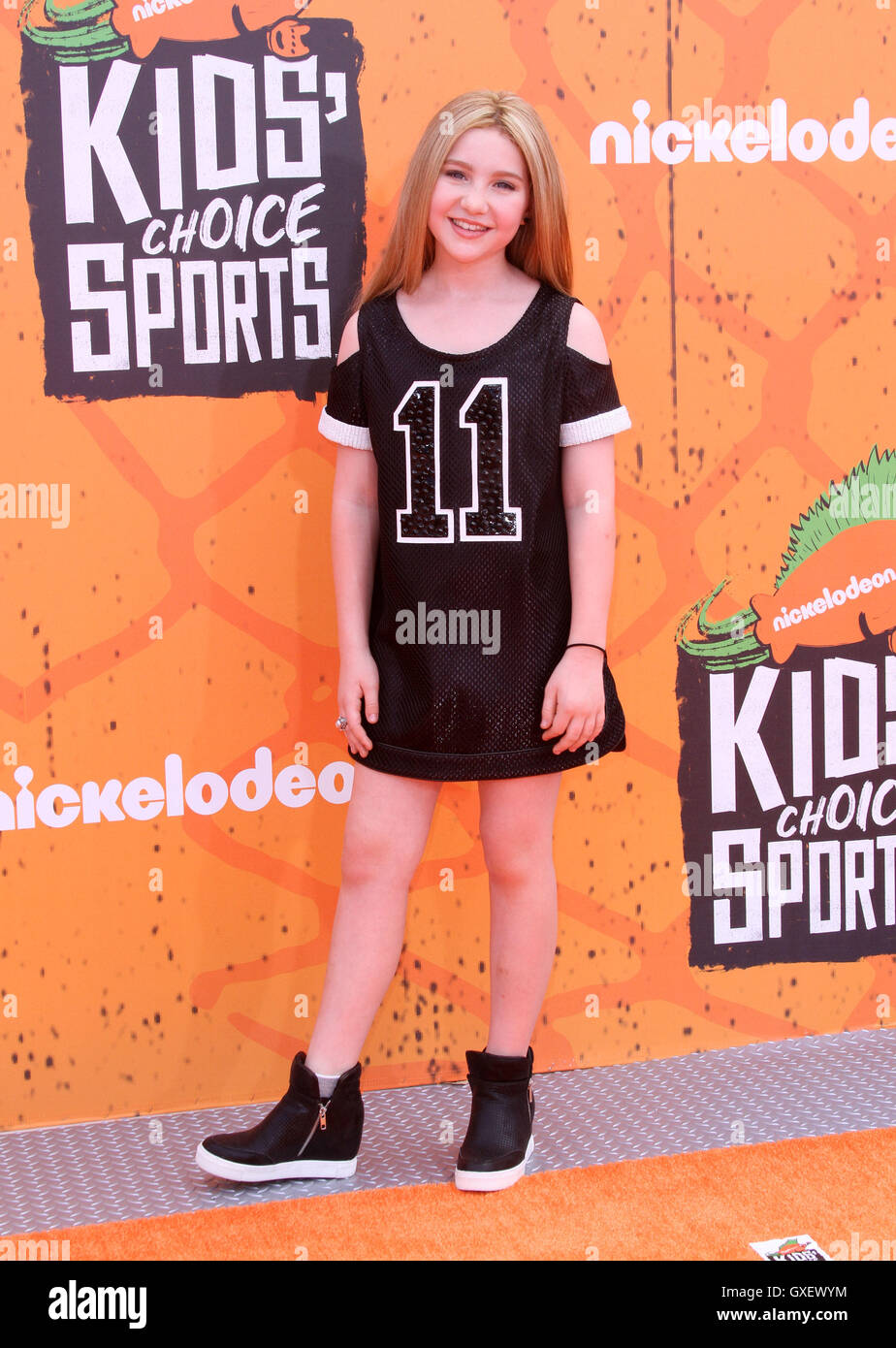 Nickelodeon’s Kids’s Choice Sports 2016 held at UCLA’s Pauley Pavilion ...