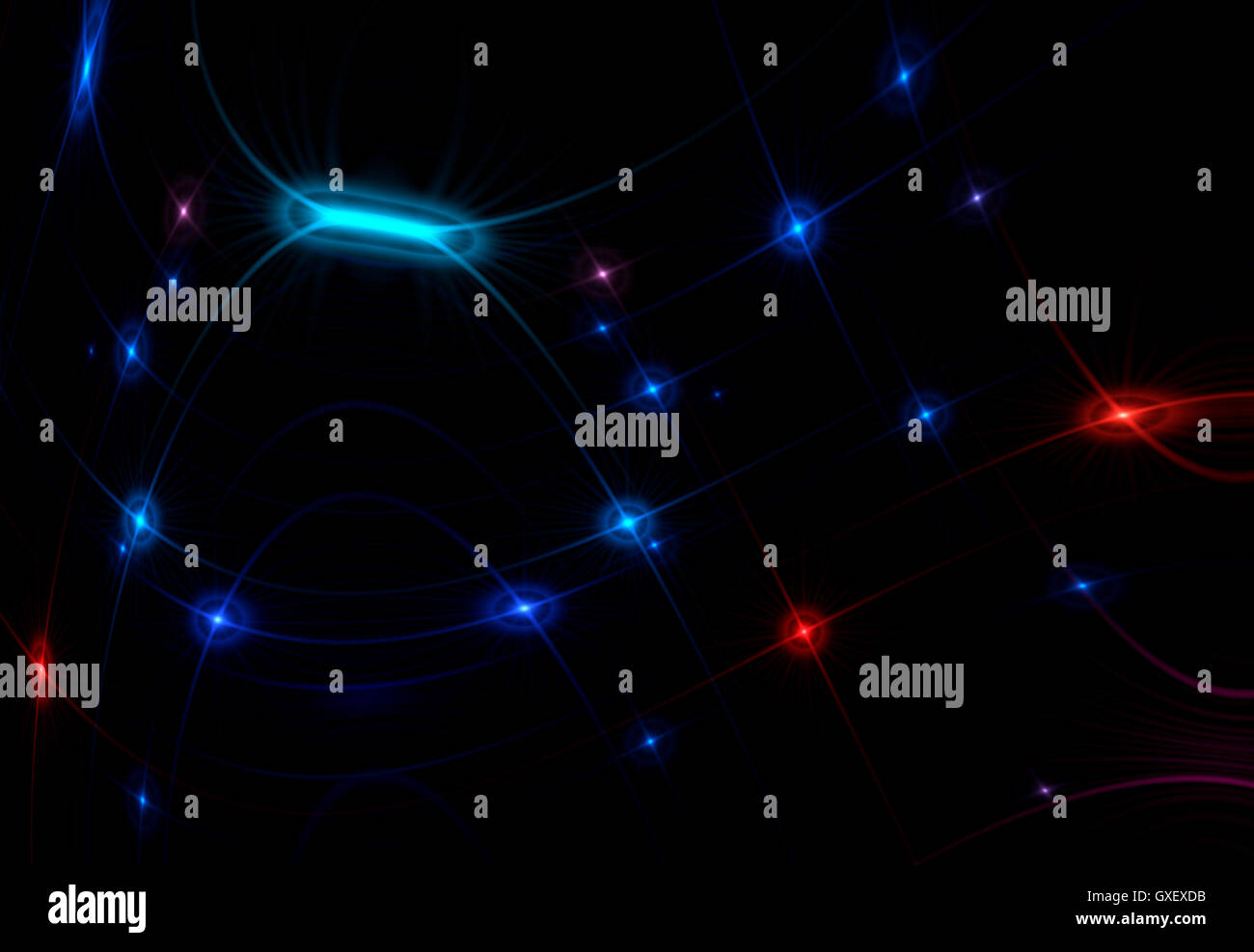 Abstract space starry backdrop illustration composed of stylized stars ...