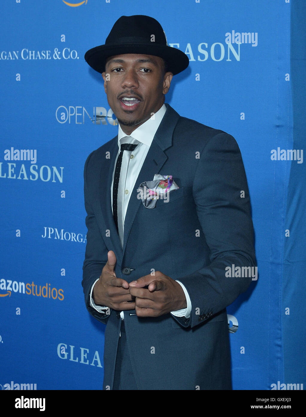 Premiere of Amazon Studios' 'Gleason' - Arrivals Featuring: Nick Cannon ...