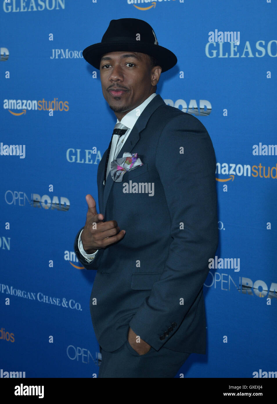 Premiere of Amazon Studios' 'Gleason' - Arrivals Featuring: Nick Cannon ...