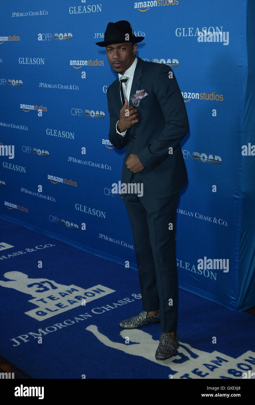 Premiere of Amazon Studios' 'Gleason' - Arrivals Featuring: Nick Cannon ...