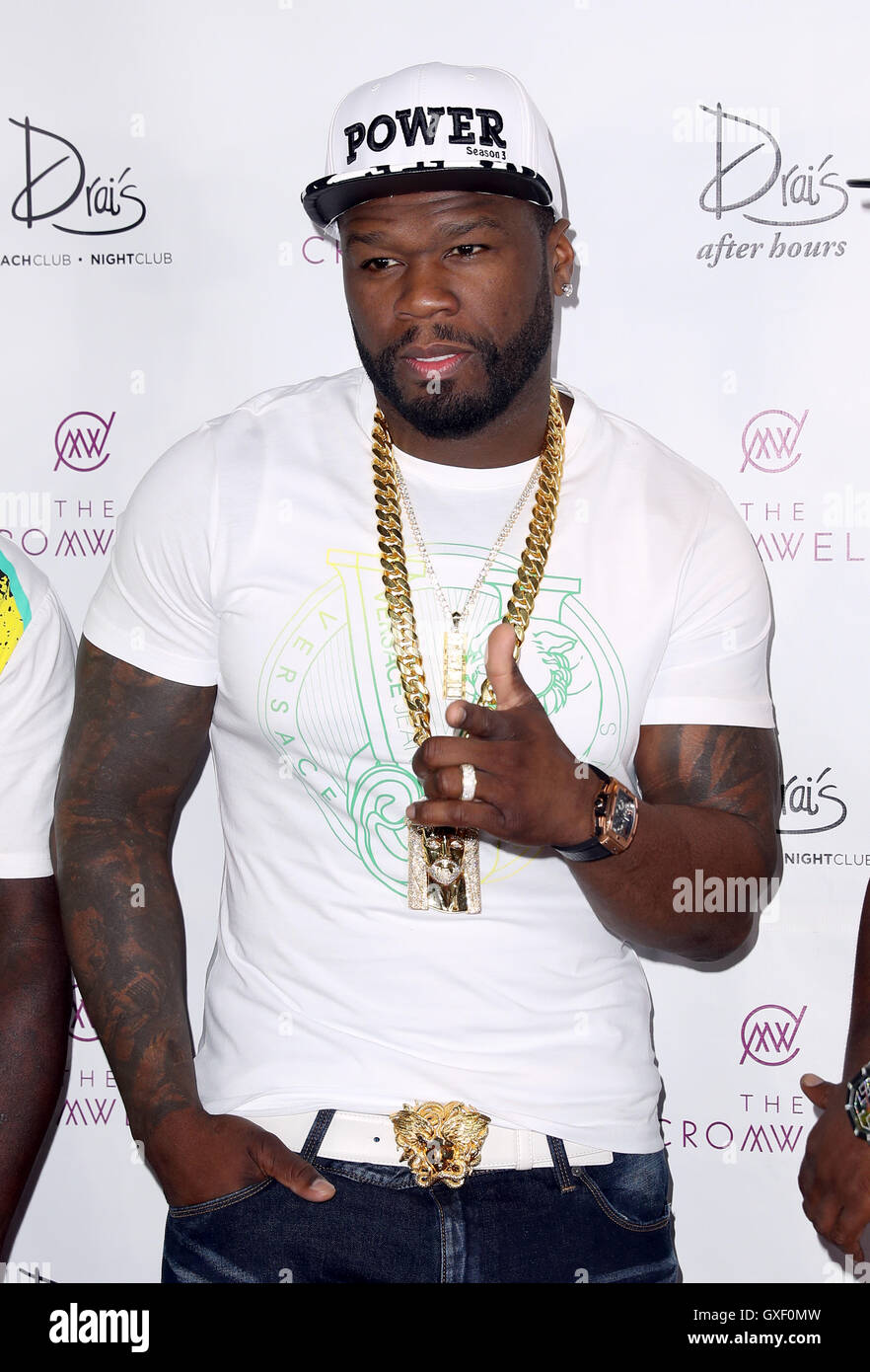 Rapper 50 Cent Celebrates 41st Birthday and Season Three Lunch of STARZ ...