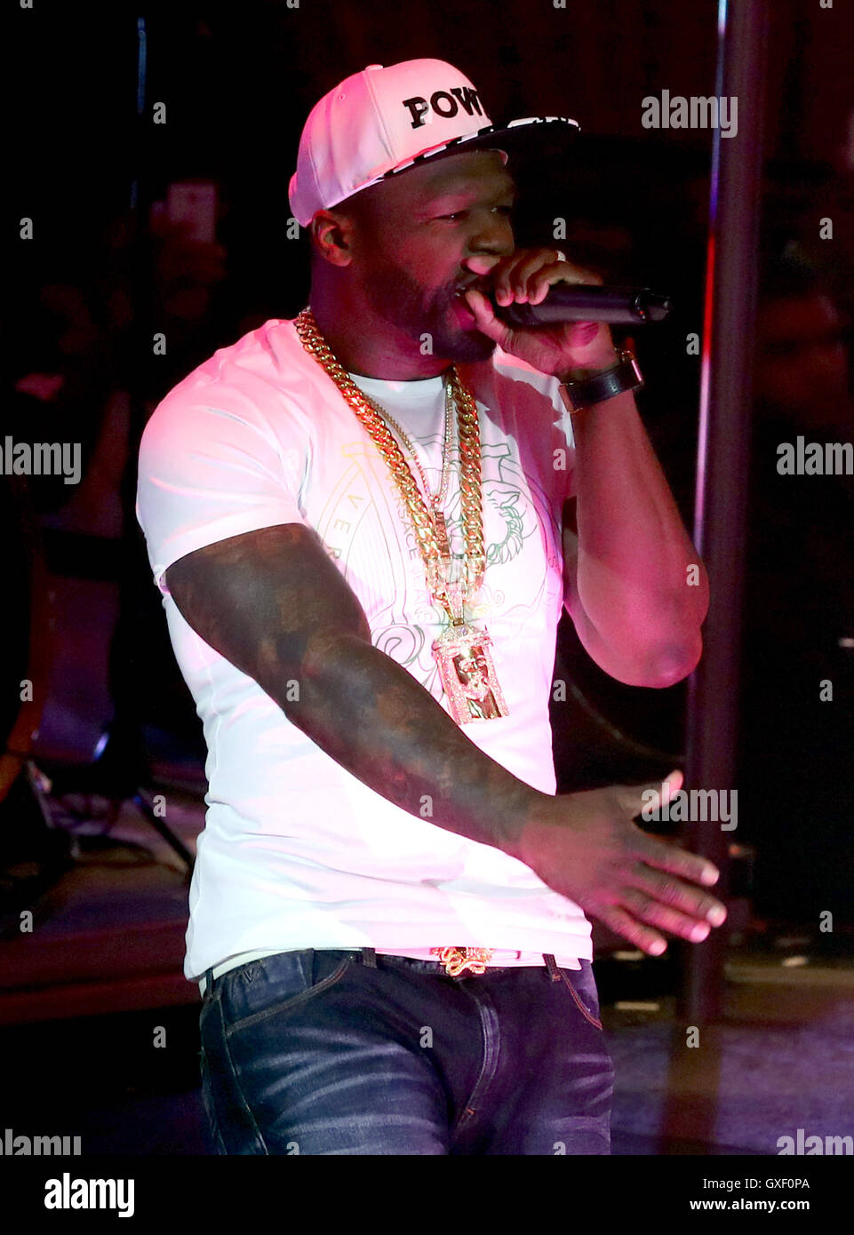 Rapper 50 Cent Celebrates 41st Birthday and Season Three Lunch of STARZ ...