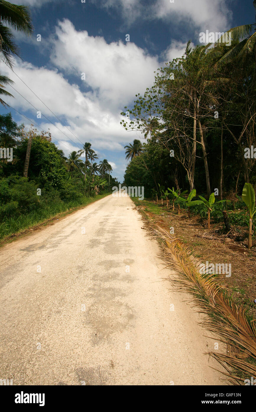 Pangai. Lifuka island. Ha´apai islands. Tonga islands. Polynesia Stock ...