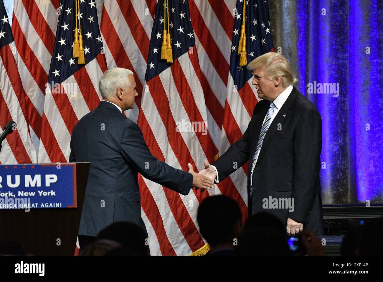Donald Trump announces VP pick Micheal Pence in New York Featuring ...