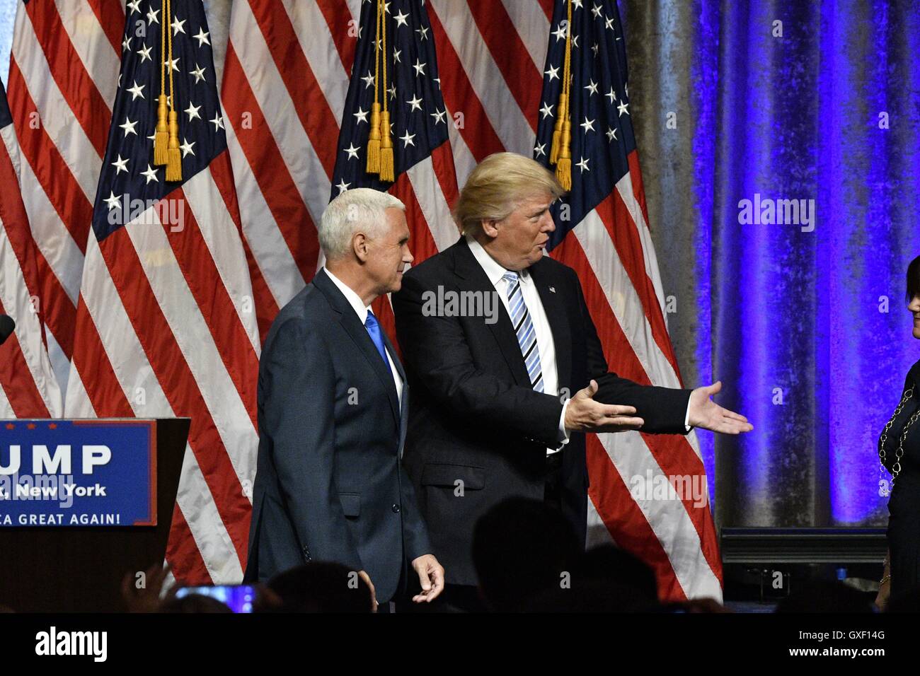 Donald Trump announces VP pick Micheal Pence in New York Featuring ...