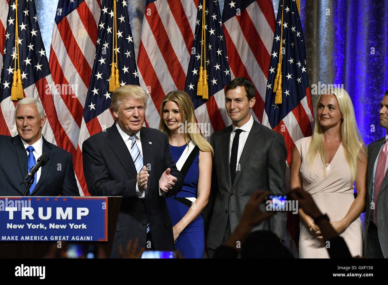 Donald Trump announces VP pick Micheal Pence in New York Featuring ...