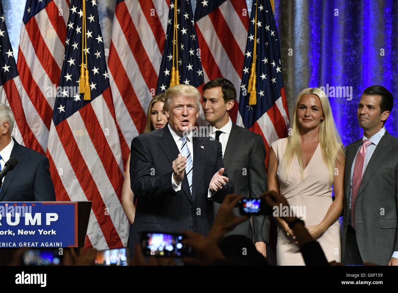 Donald Trump announces VP pick Micheal Pence in New York Featuring ...