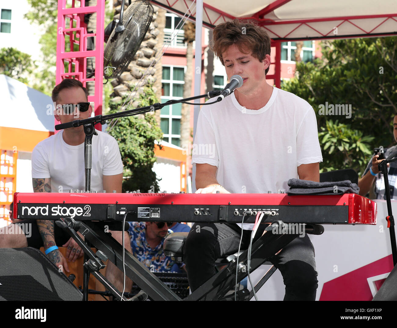 Charlie Puth performs at GO Pool inside Flamingo Las Vegas Featuring ...