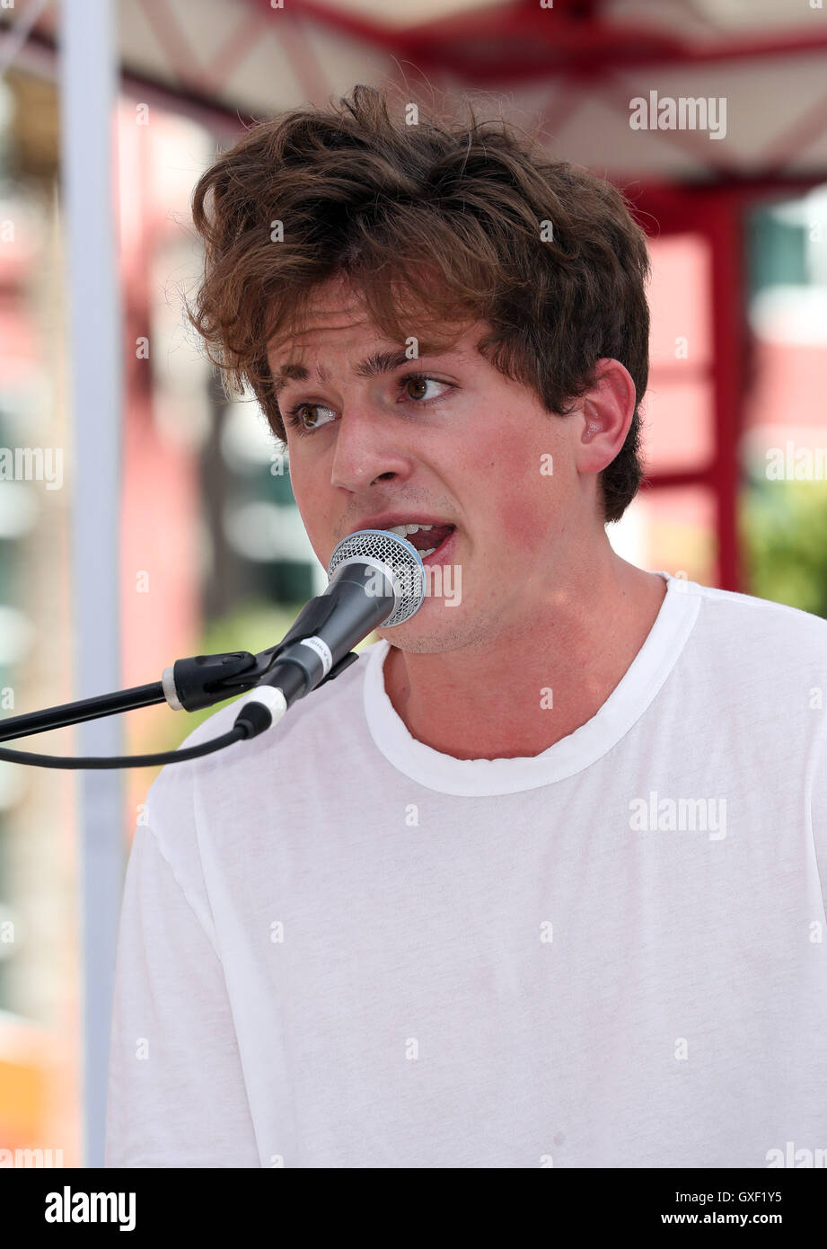 Charlie Puth performs at GO Pool inside Flamingo Las Vegas Featuring ...