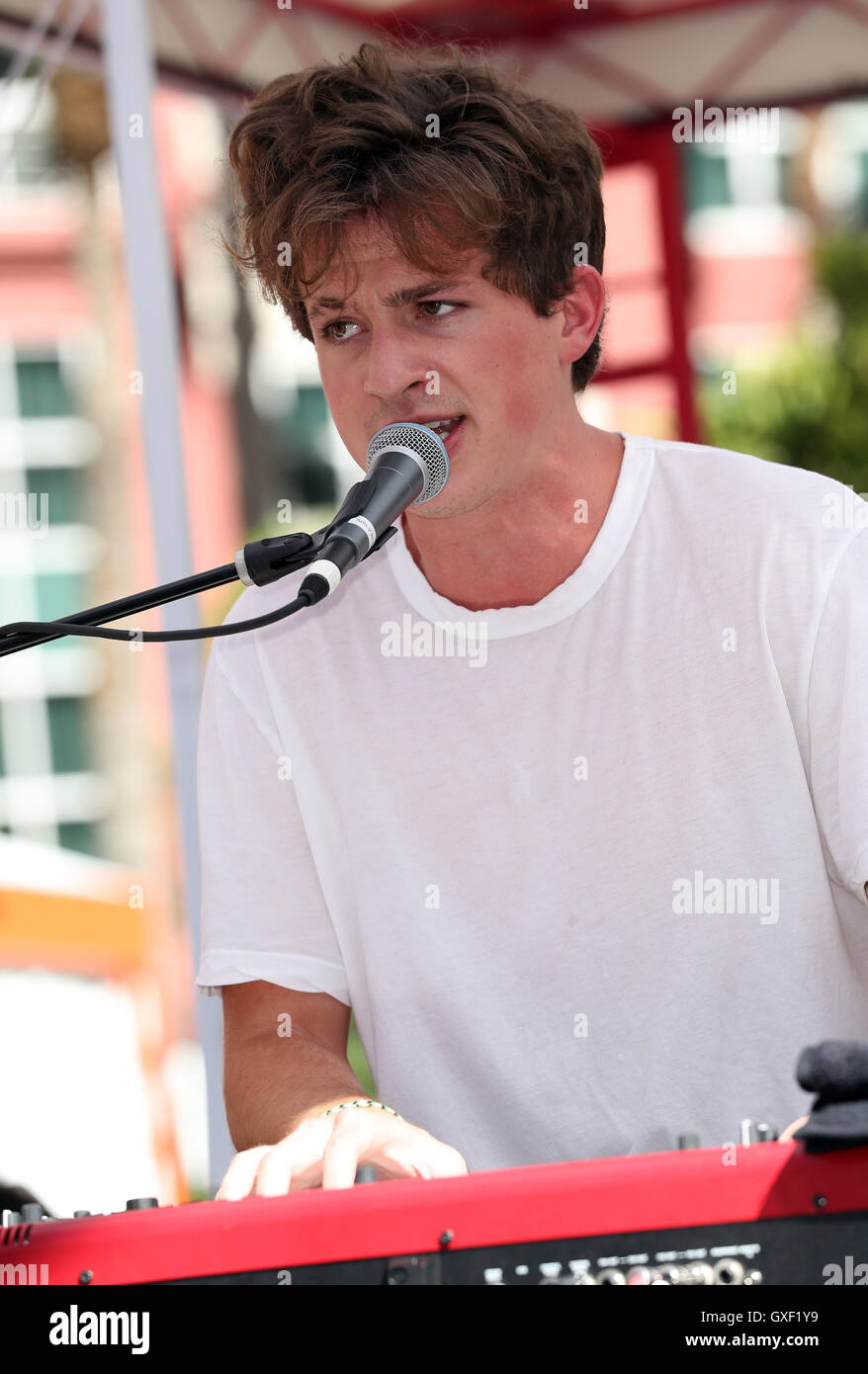 Charlie Puth performs at GO Pool inside Flamingo Las Vegas Featuring ...