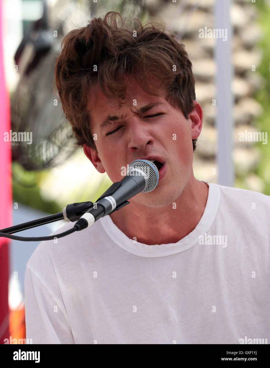 Charlie Puth performs at GO Pool inside Flamingo Las Vegas Featuring ...