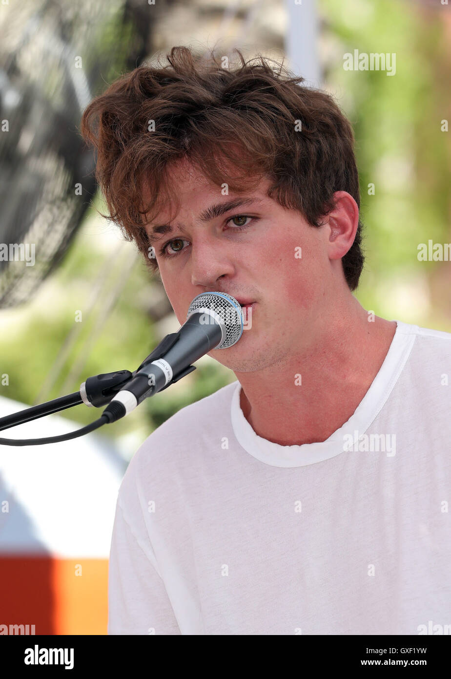 Charlie Puth performs at GO Pool inside Flamingo Las Vegas Featuring ...