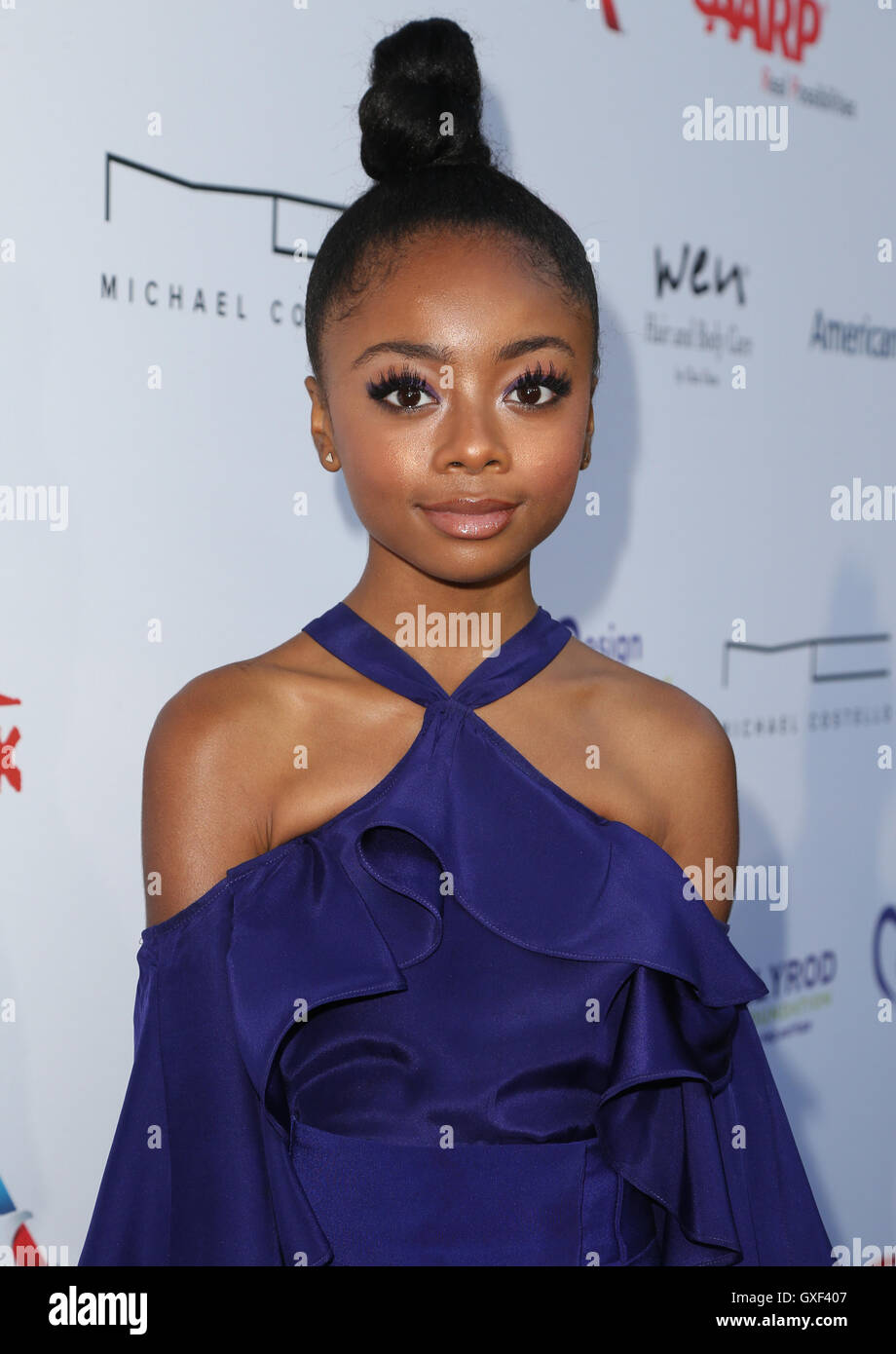 HollyRod 18th Annual DesignCare Gala Featuring: Skai Jackson Where ...