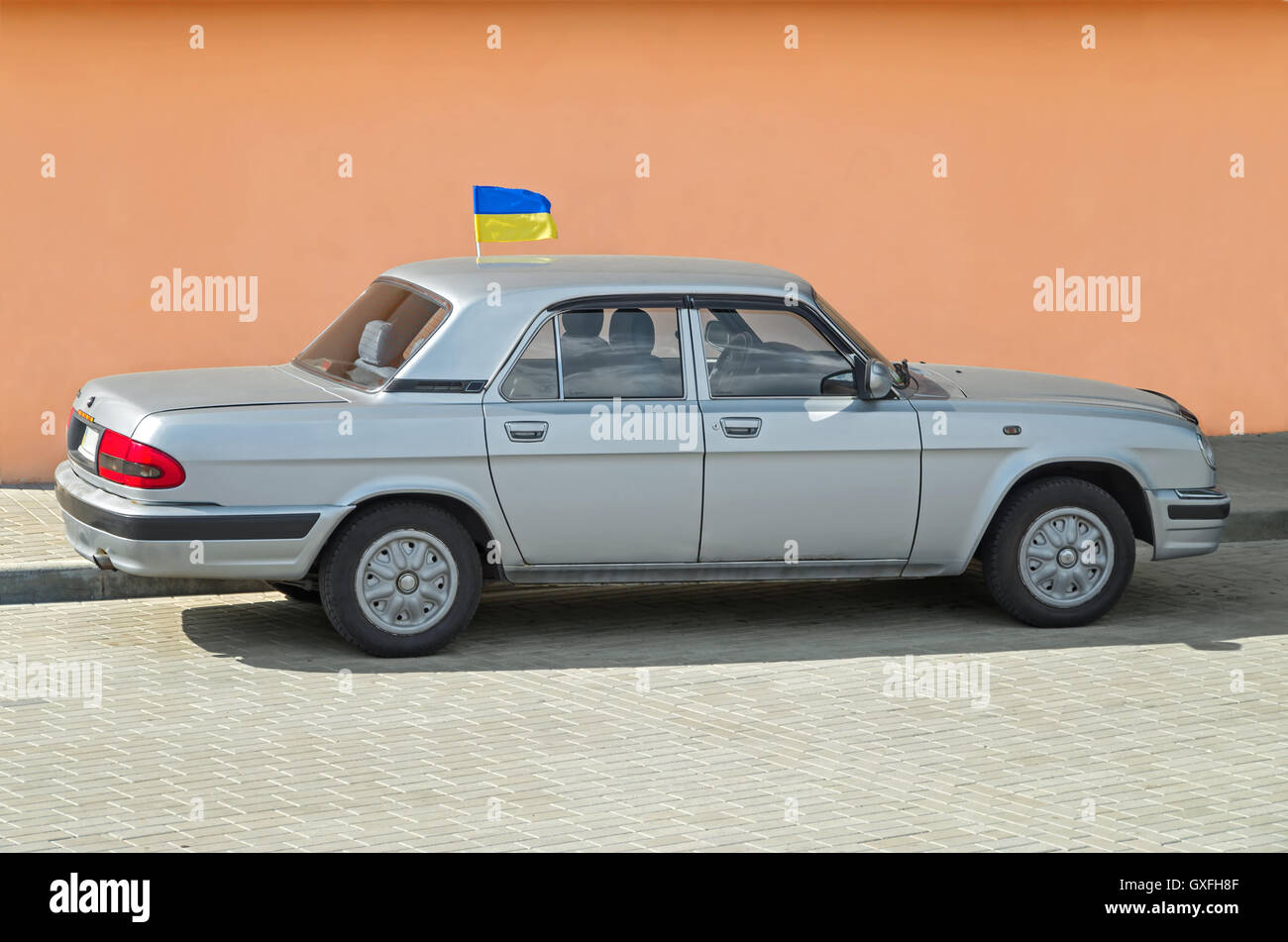 Old Soviet car gaz-31105 manufactured in Gorky Automobile Plant Stock Photo - Alamy