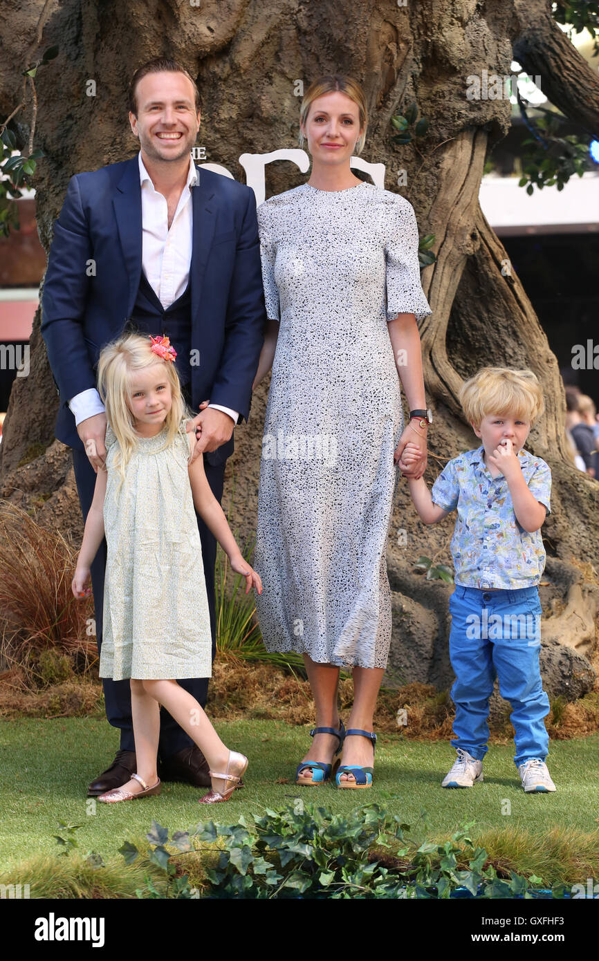 The BFG UK premiere - Arrivals Featuring: Rafe Spall, Elize du Toit ...