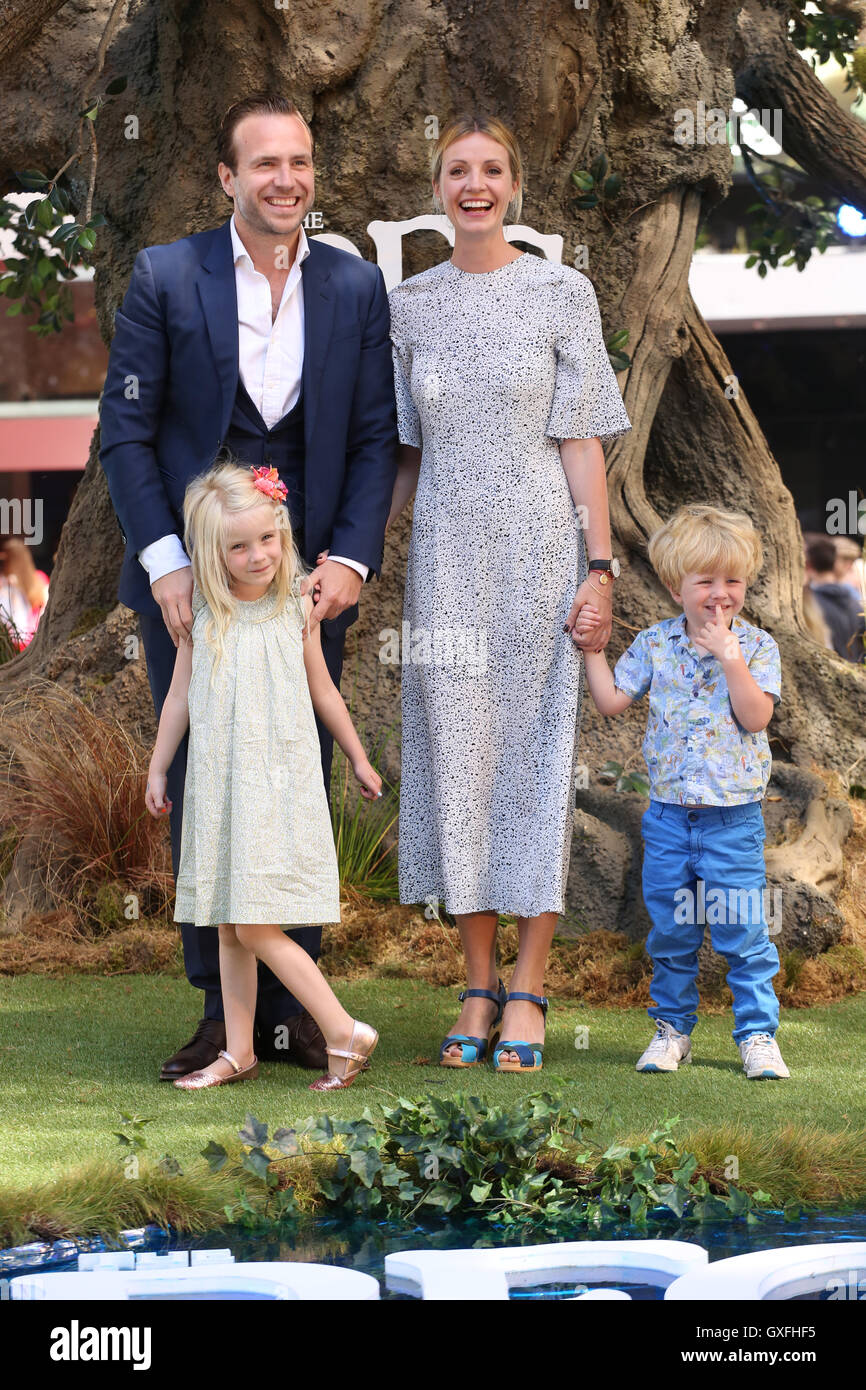 The BFG UK premiere - Arrivals Featuring: Rafe Spall, Elize du Toit ...