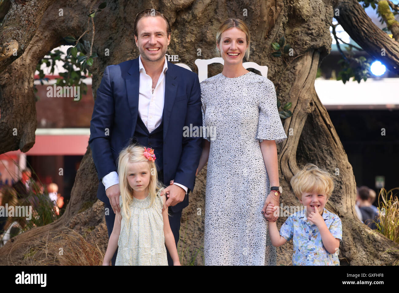 The BFG UK premiere - Arrivals Featuring: Rafe Spall, Elize du Toit ...