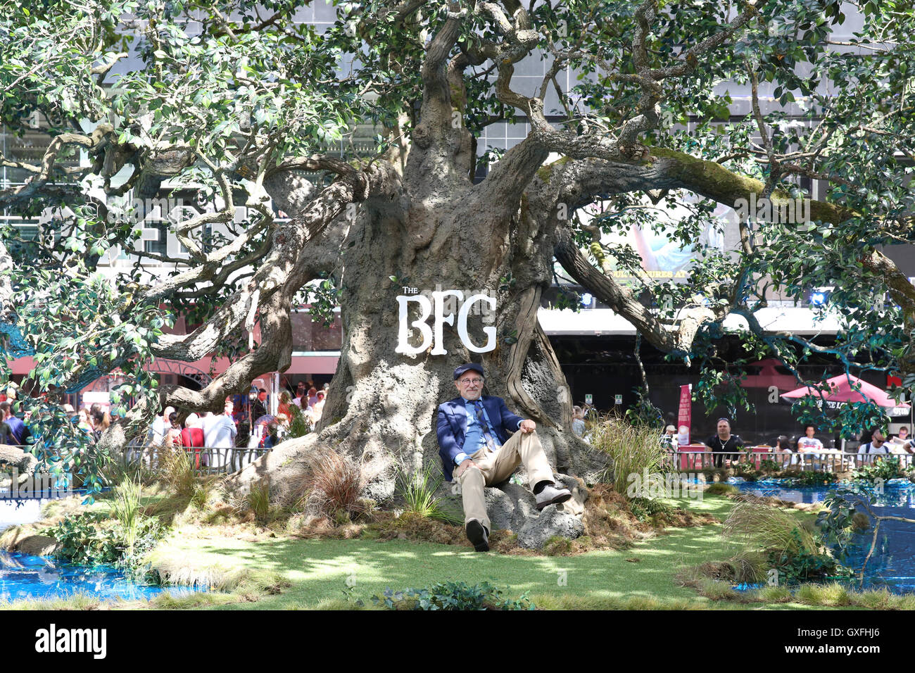 The BFG UK premiere - Arrivals Featuring: Steven Spielberg Where ...