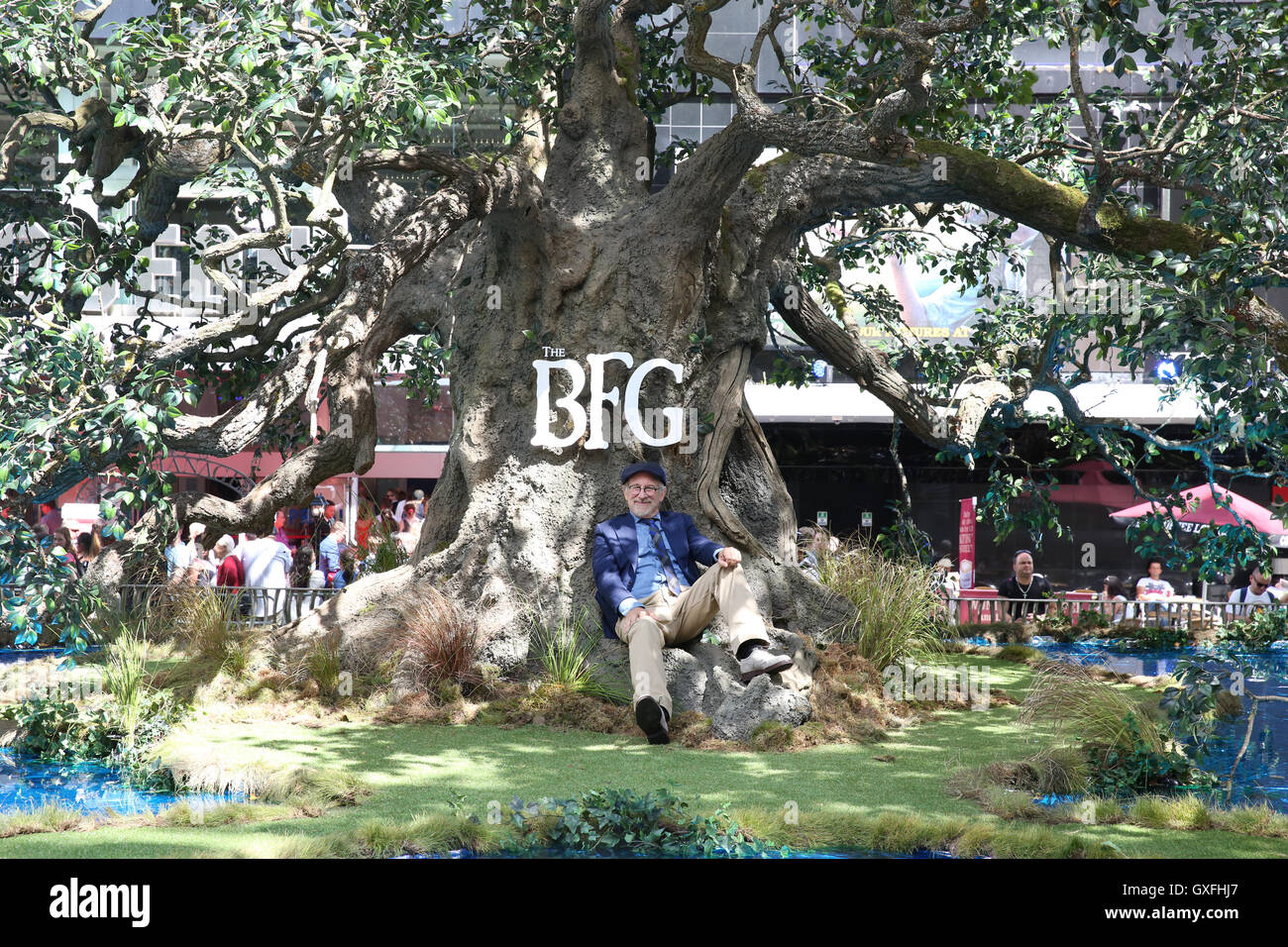 The BFG UK premiere - Arrivals Featuring: Steven Spielberg Where ...