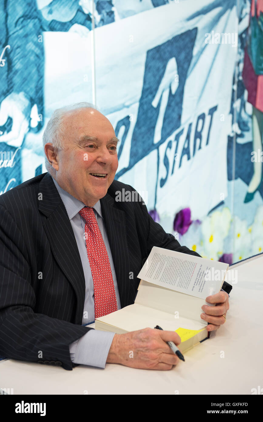 Joseph Califano signs a copy of his book at the LBJ Presidential ...