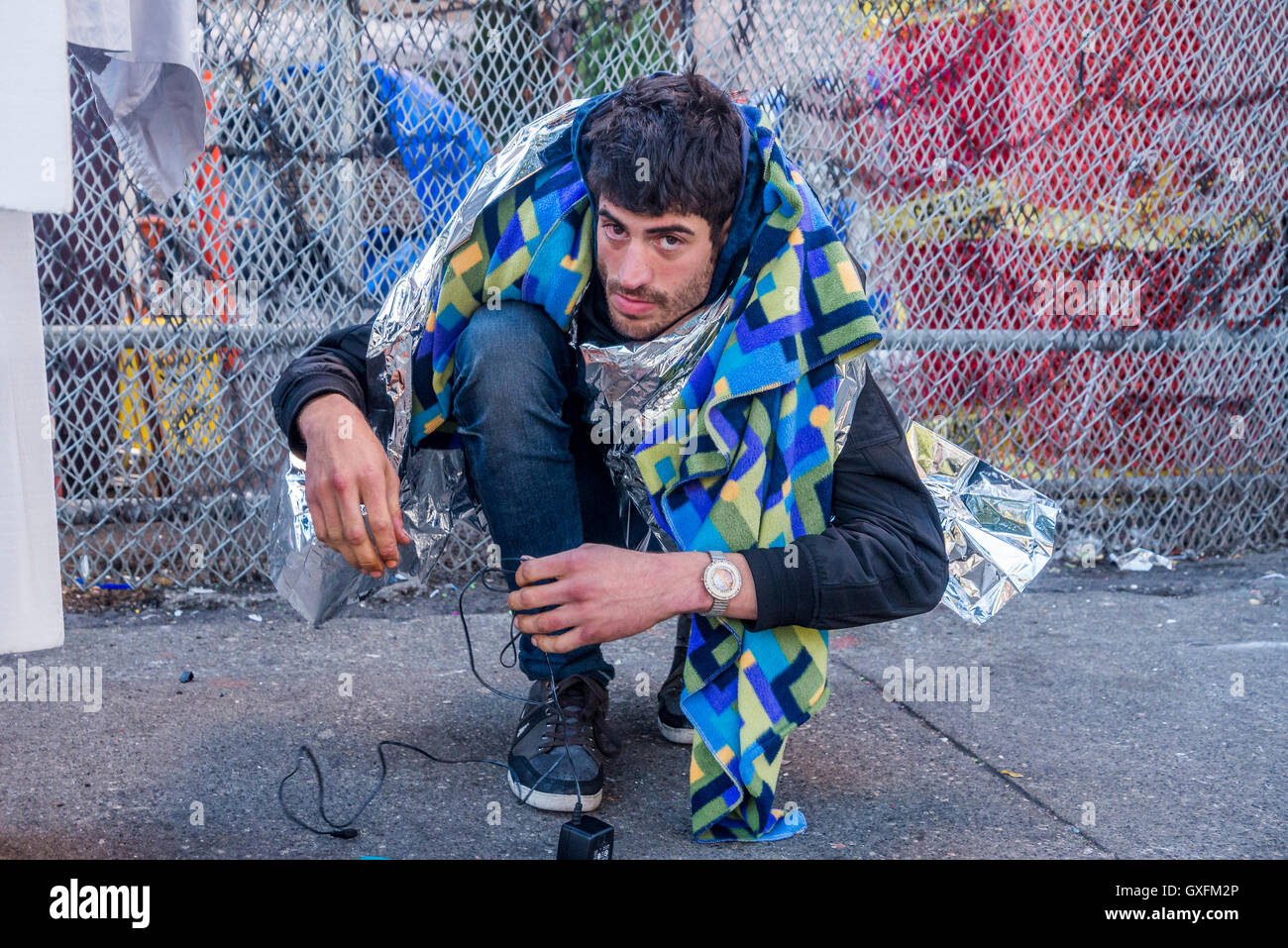 Young man homeless hi-res stock photography and images - Alamy