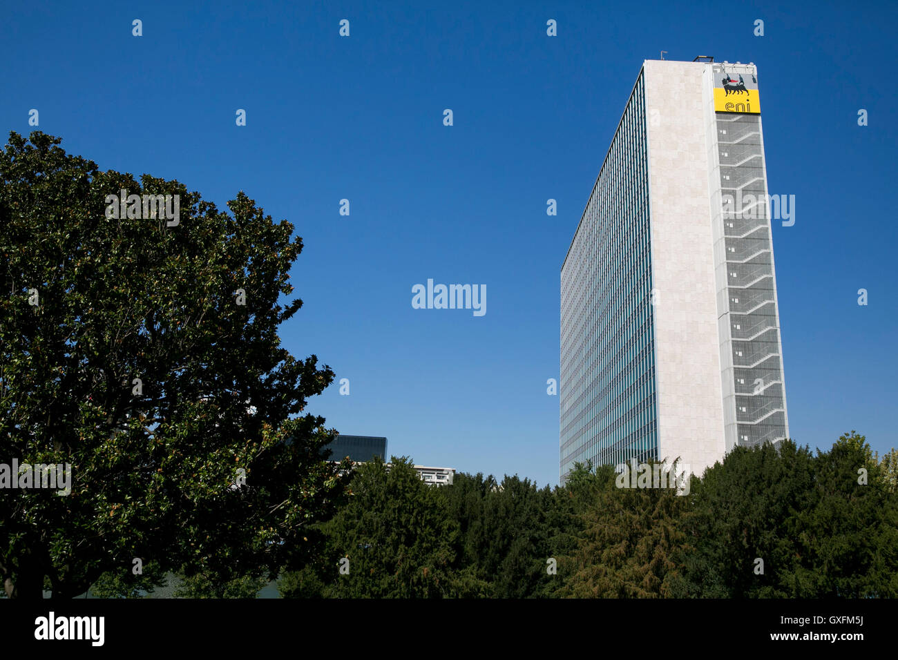 Eni logo hi-res stock photography and images - Alamy