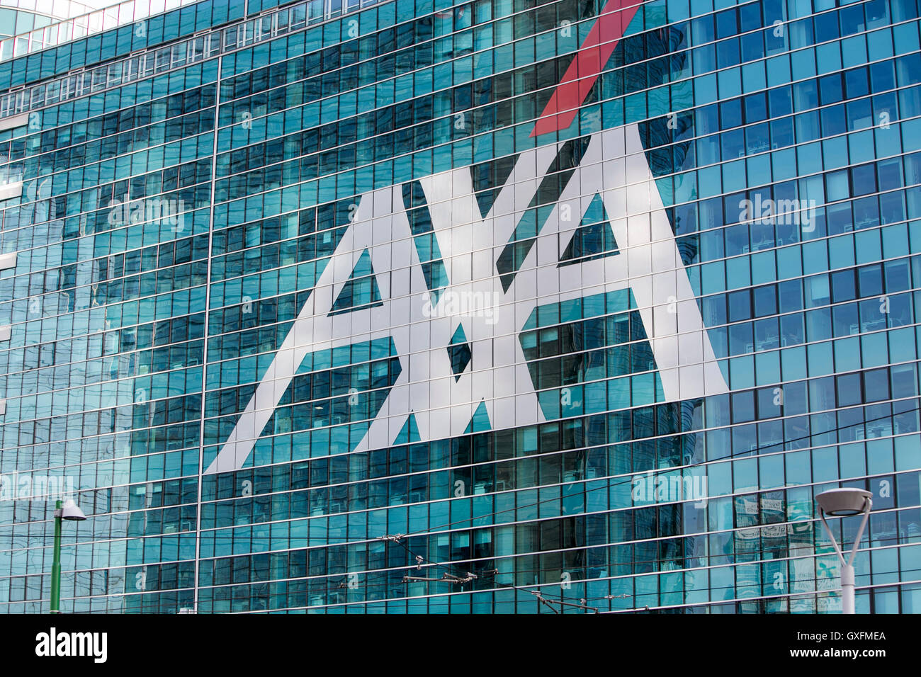 Axa Logo Stock Photos & Axa Logo Stock Images - Alamy