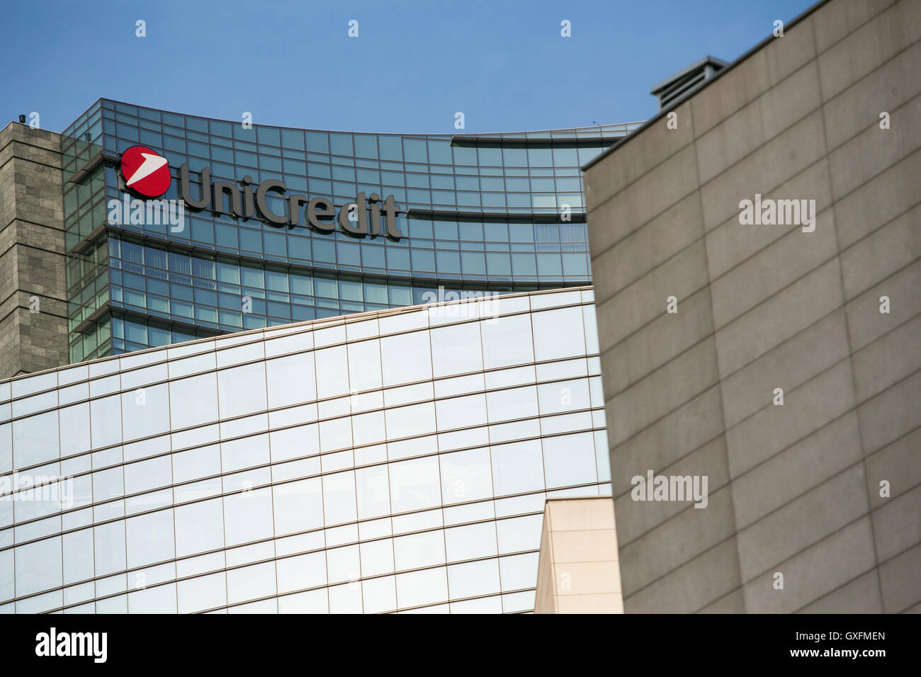 Sign logo unicredit group in hi-res stock photography and images - Alamy