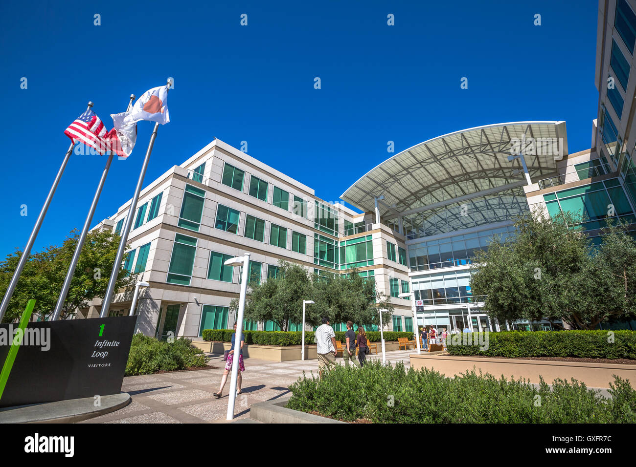Apple Cupertino California Stock Photo - Alamy
