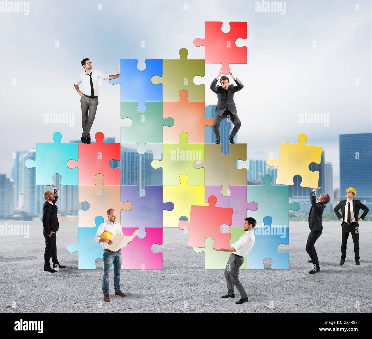 Implement the agreements hi-res stock photography and images - Alamy