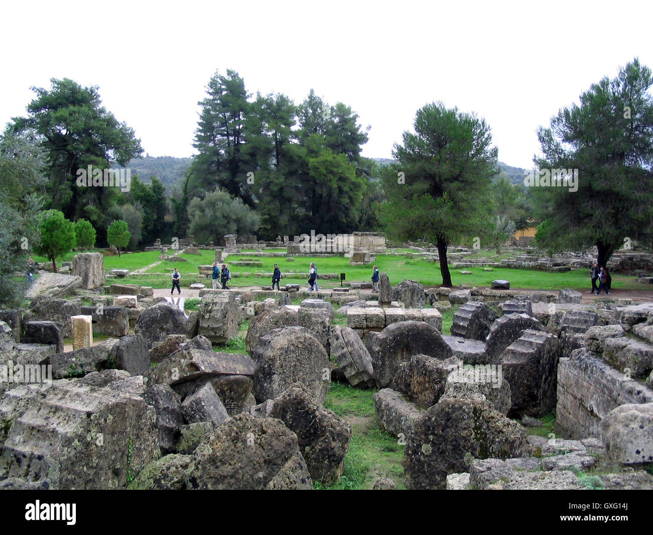 Ancient Agora of Athens, Greece Stock Photo - Alamy