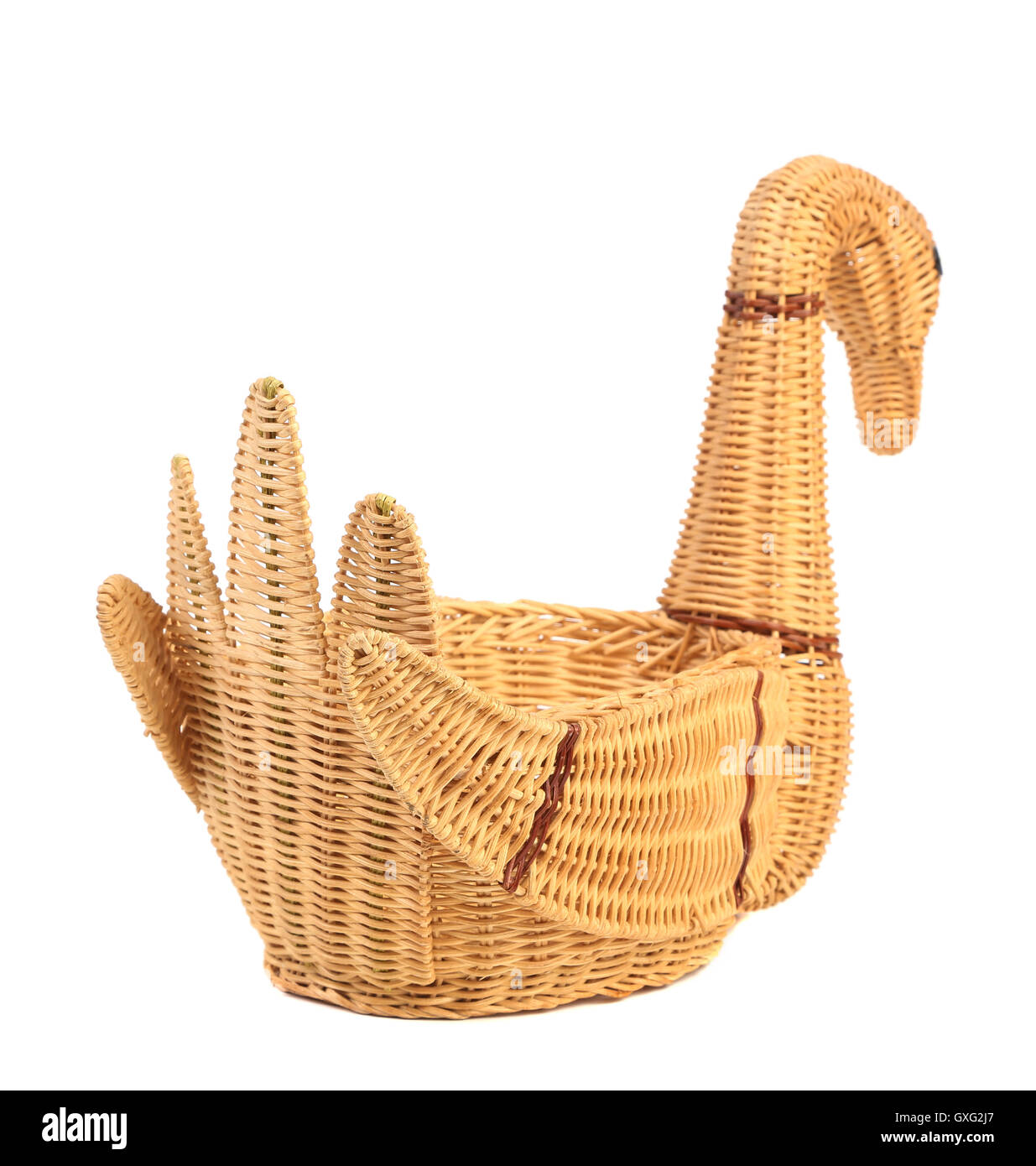 Vintage Woven Splint Basket High Resolution Stock Photography and ...
