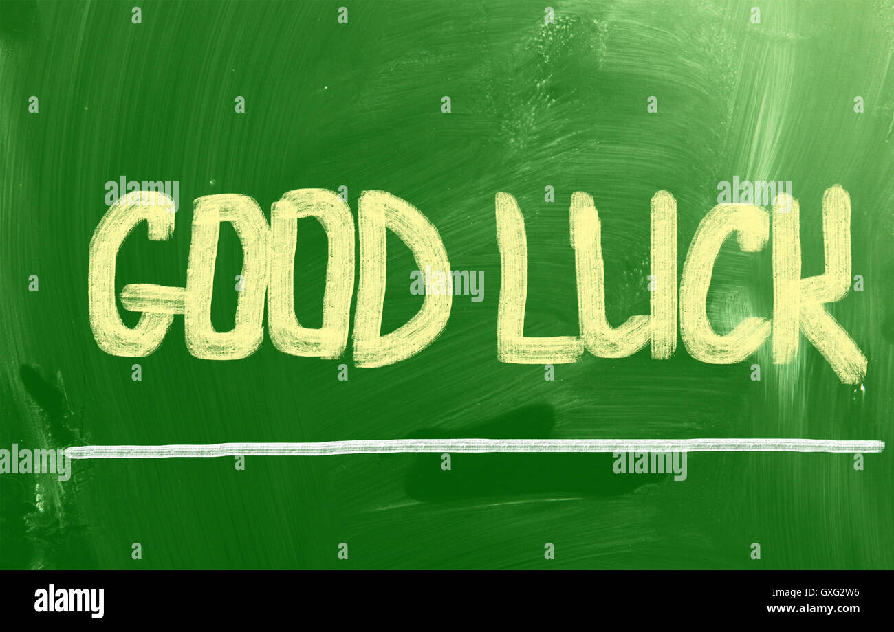 Good Luck Concept Stock Photo - Alamy