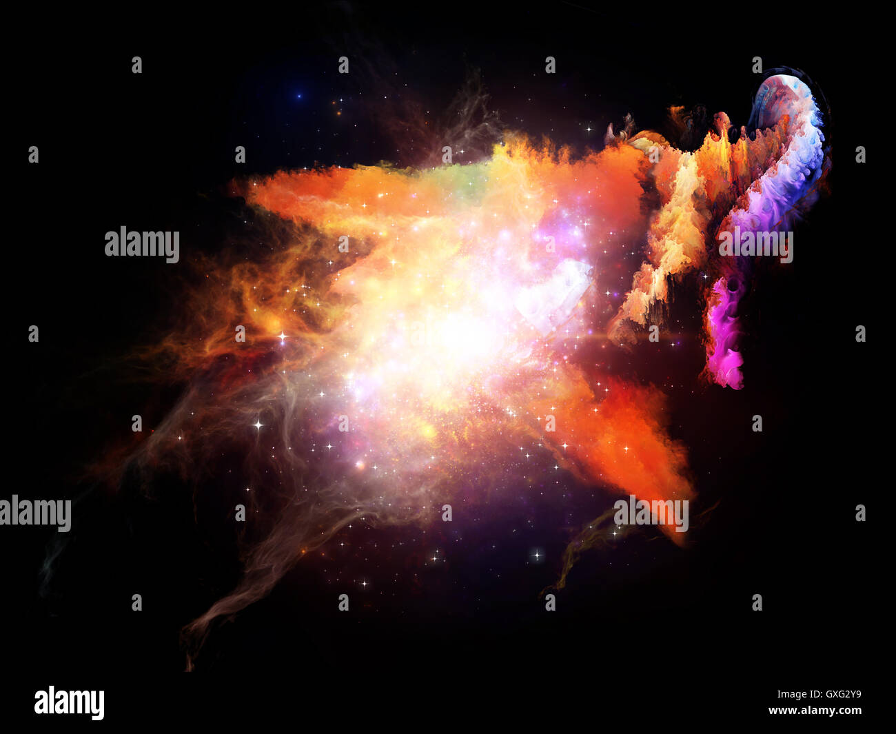 Advance of Design Nebulae Stock Photo - Alamy