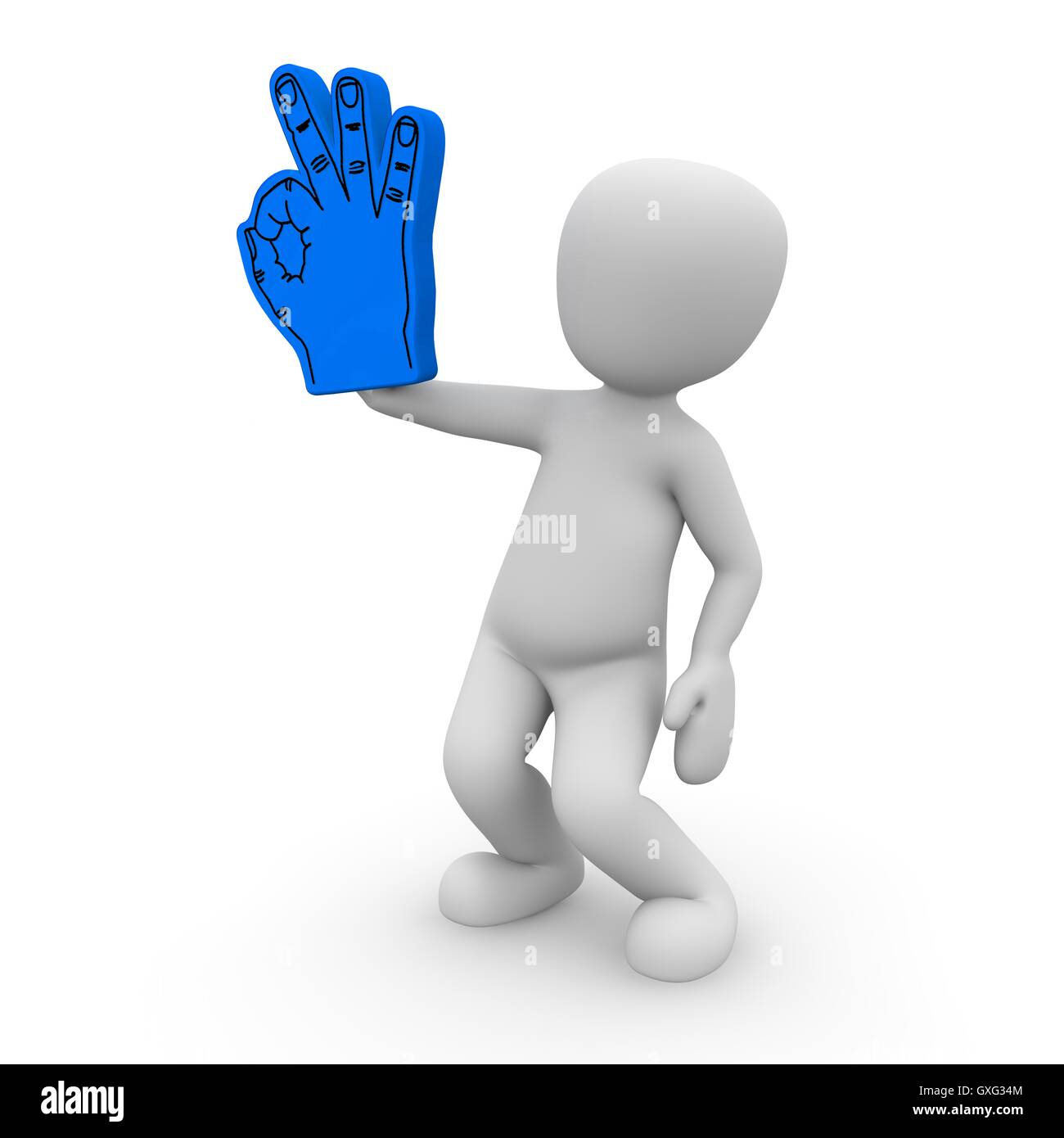 Hand on Pace Stock Photo - Alamy