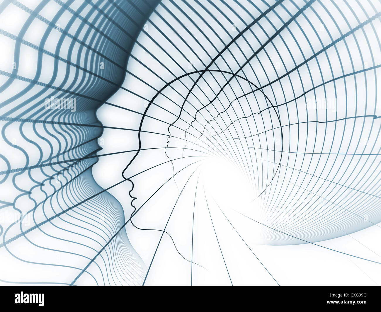 Paths of Soul Geometry Stock Photo - Alamy