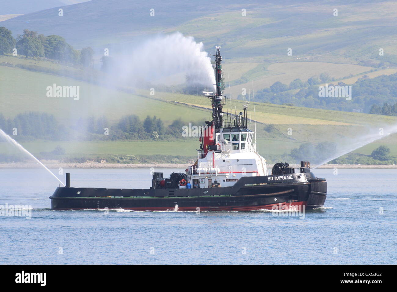 SD Impulse, an Impulse-class tug operated by Serco Marine Services, off ...