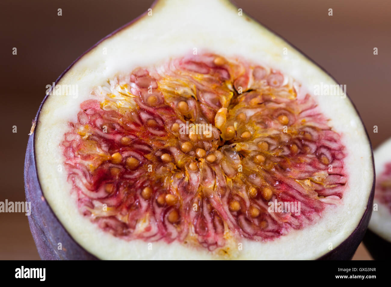 Fig sliced open hi-res stock photography and images - Alamy