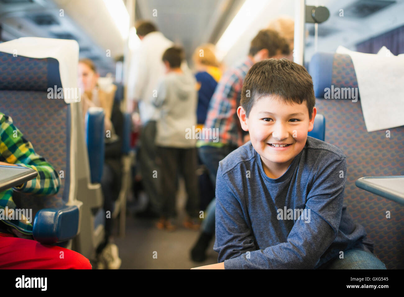 Hispanic boy train hi-res stock photography and images - Alamy