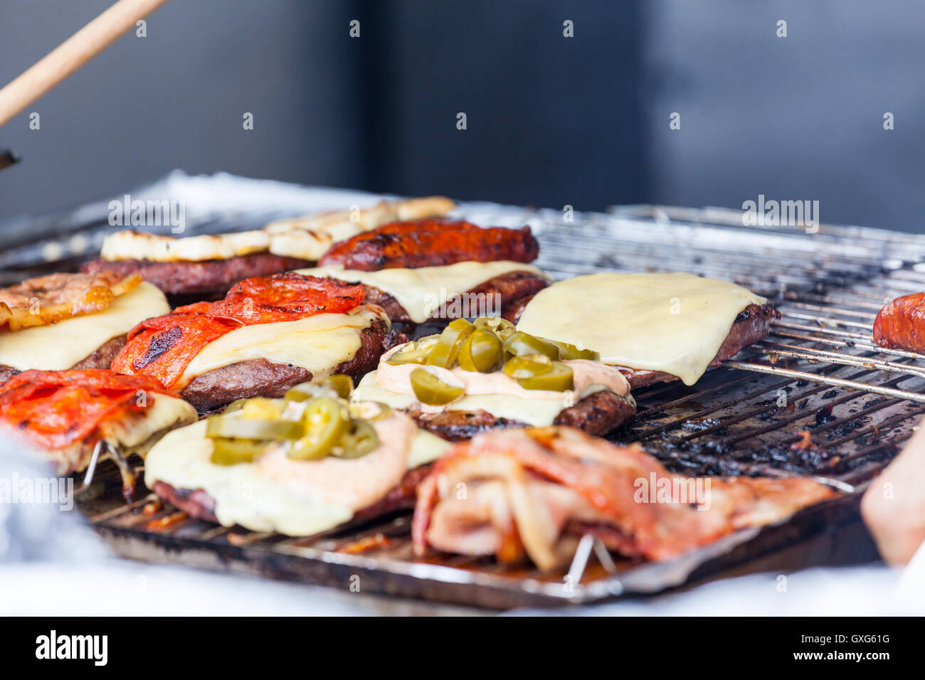 Grill festival hi-res stock photography and images - Alamy