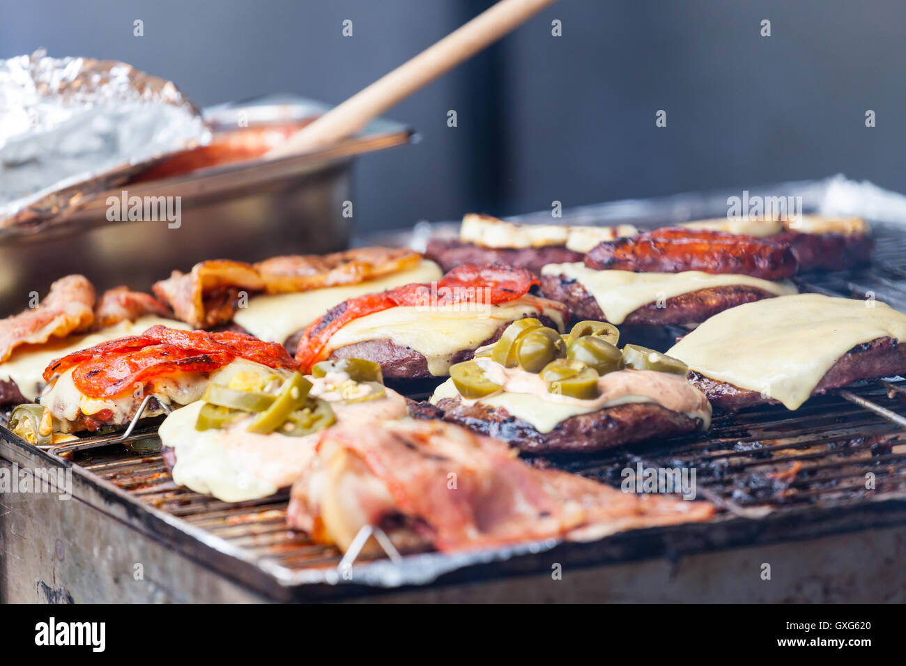 Grill festival hi-res stock photography and images - Alamy