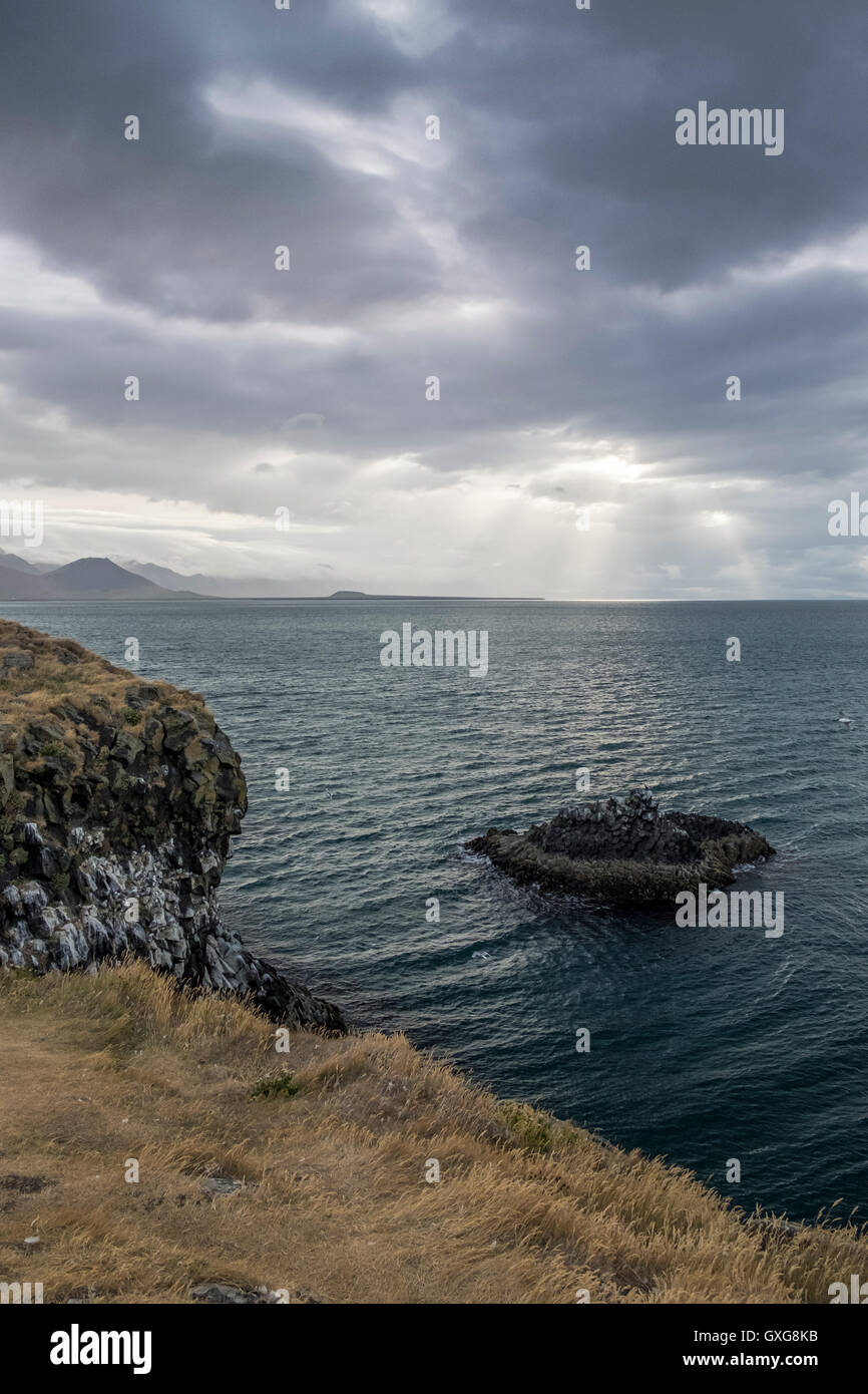 Arnarstapi snaefellsnes peninsula west hi-res stock photography and ...